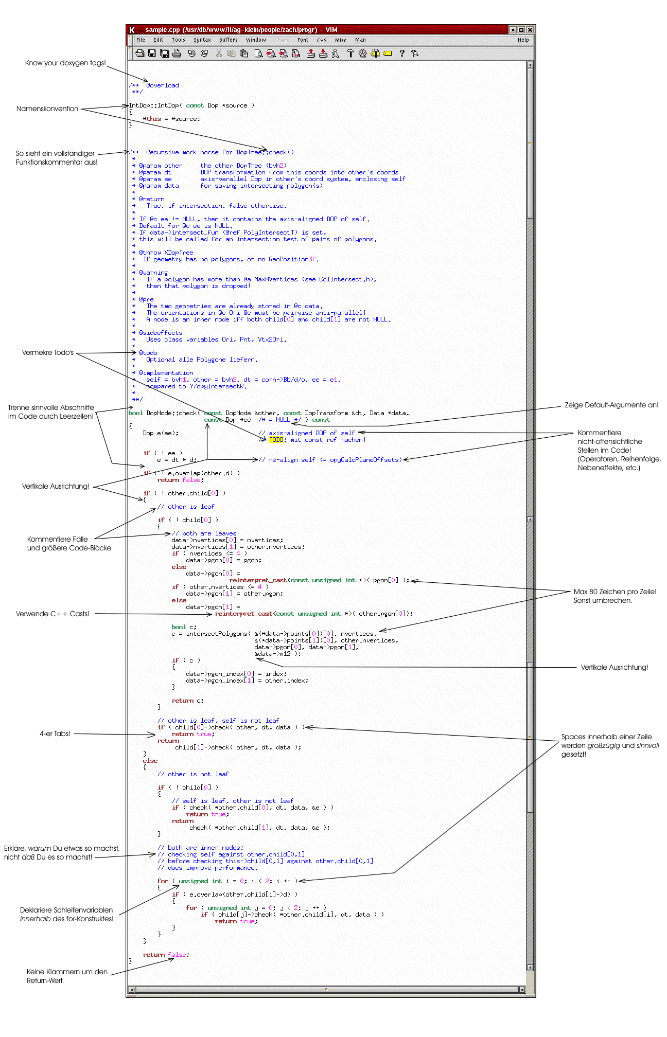 Programming Guidelines